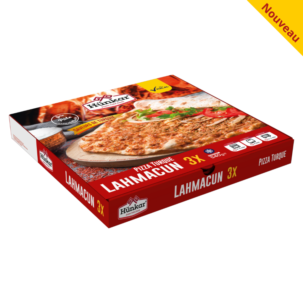 Lahmacun Pack de 3 - 540g - HÜNKAR