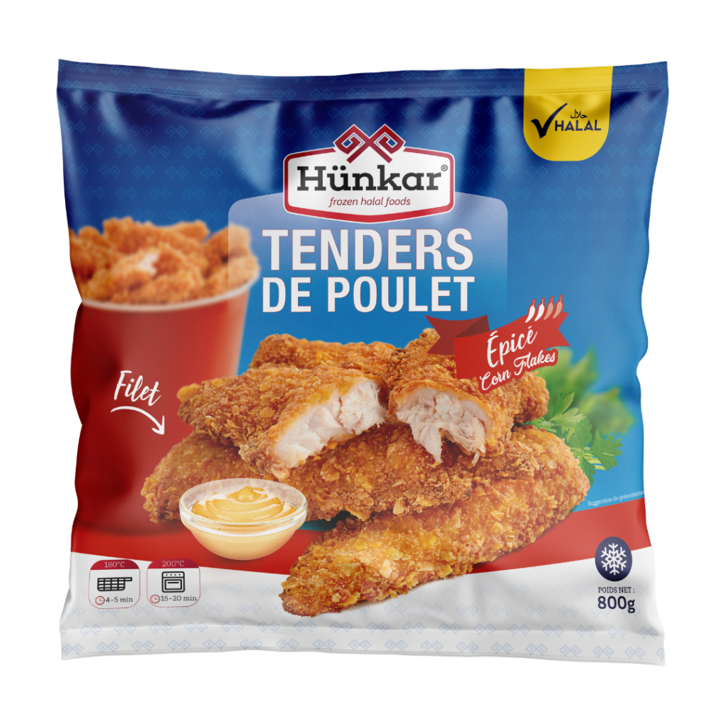 Tenders de Poulet Épicé - 800g - HÜNKAR